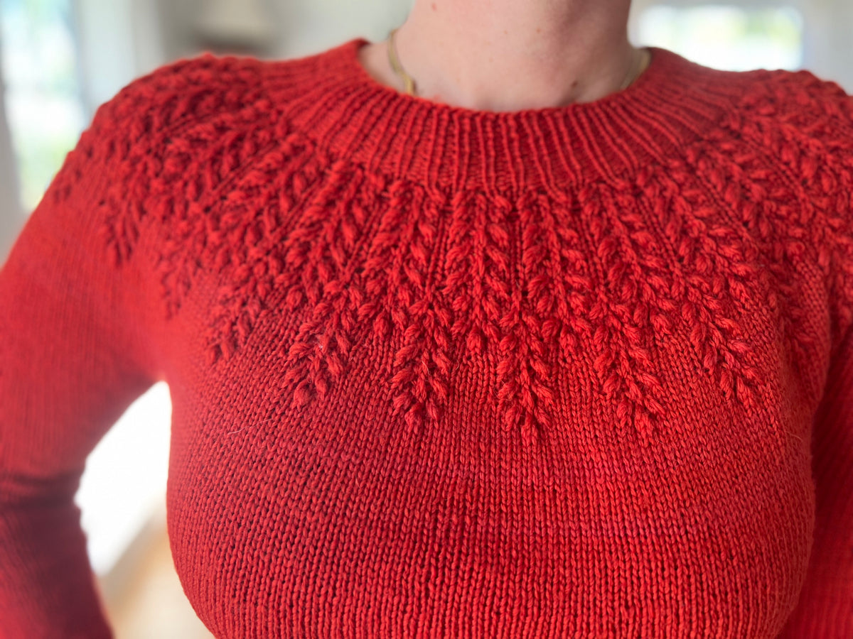 Field Sweater Kit – Knit One, Crochet Too