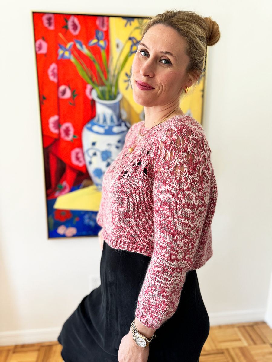 Love Notes Sweater Kit – Knit One, Crochet Too