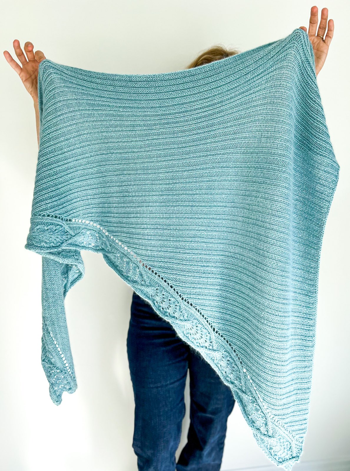 Jasmine Vines Shawl Kit – Knit One, Crochet Too